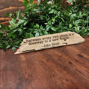 John Muir - Between Every Two Pines is a Doorway to a New World. - Etsy