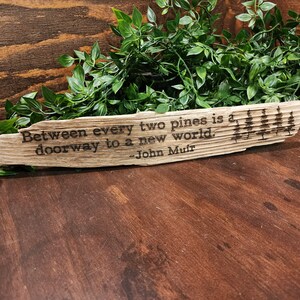 John Muir - Between Every Two Pines is a Doorway to a New World. - Etsy