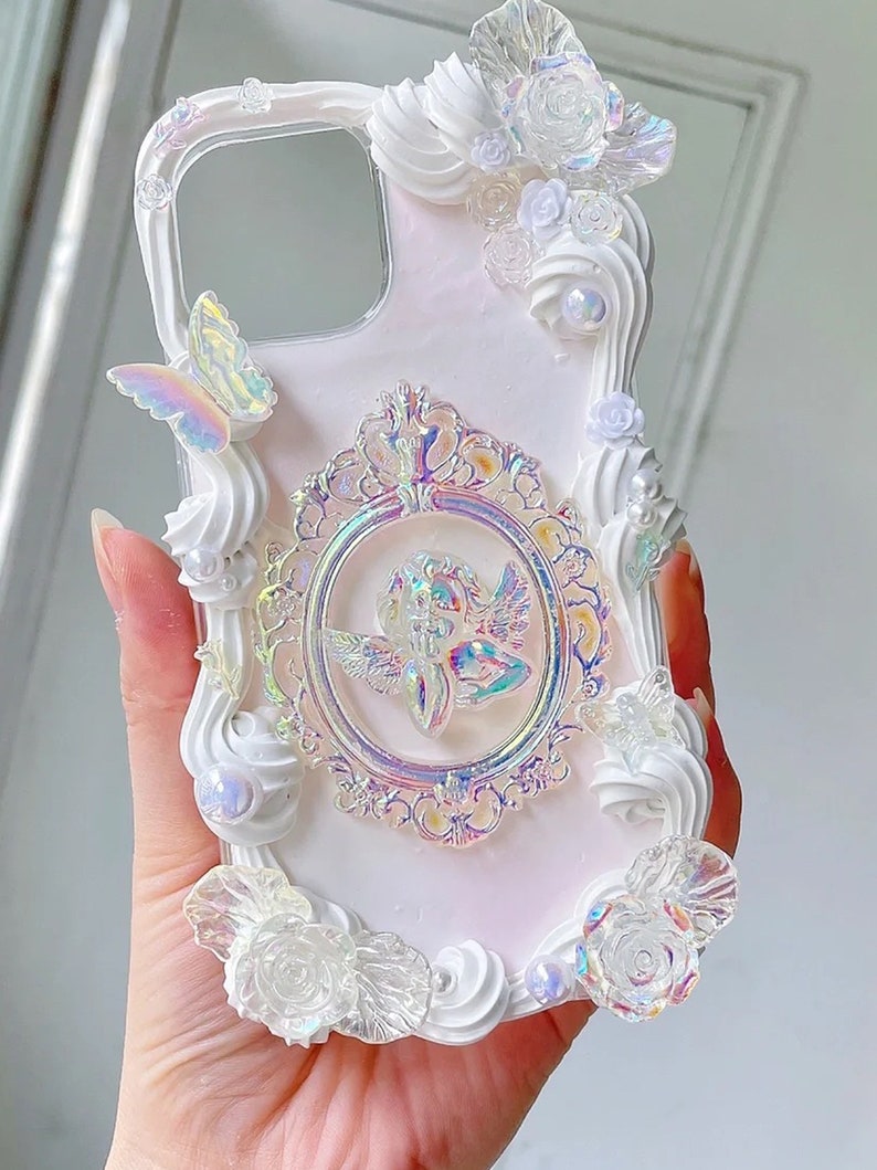 Aurora Baroque Style Aesthetic Decoden Phone Case for All - Etsy UK