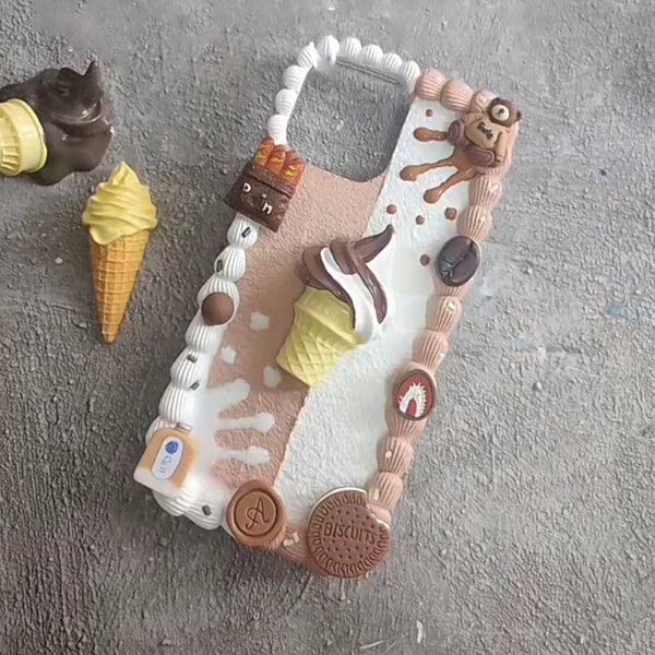 Milk and Mocha Phone Case - Etsy