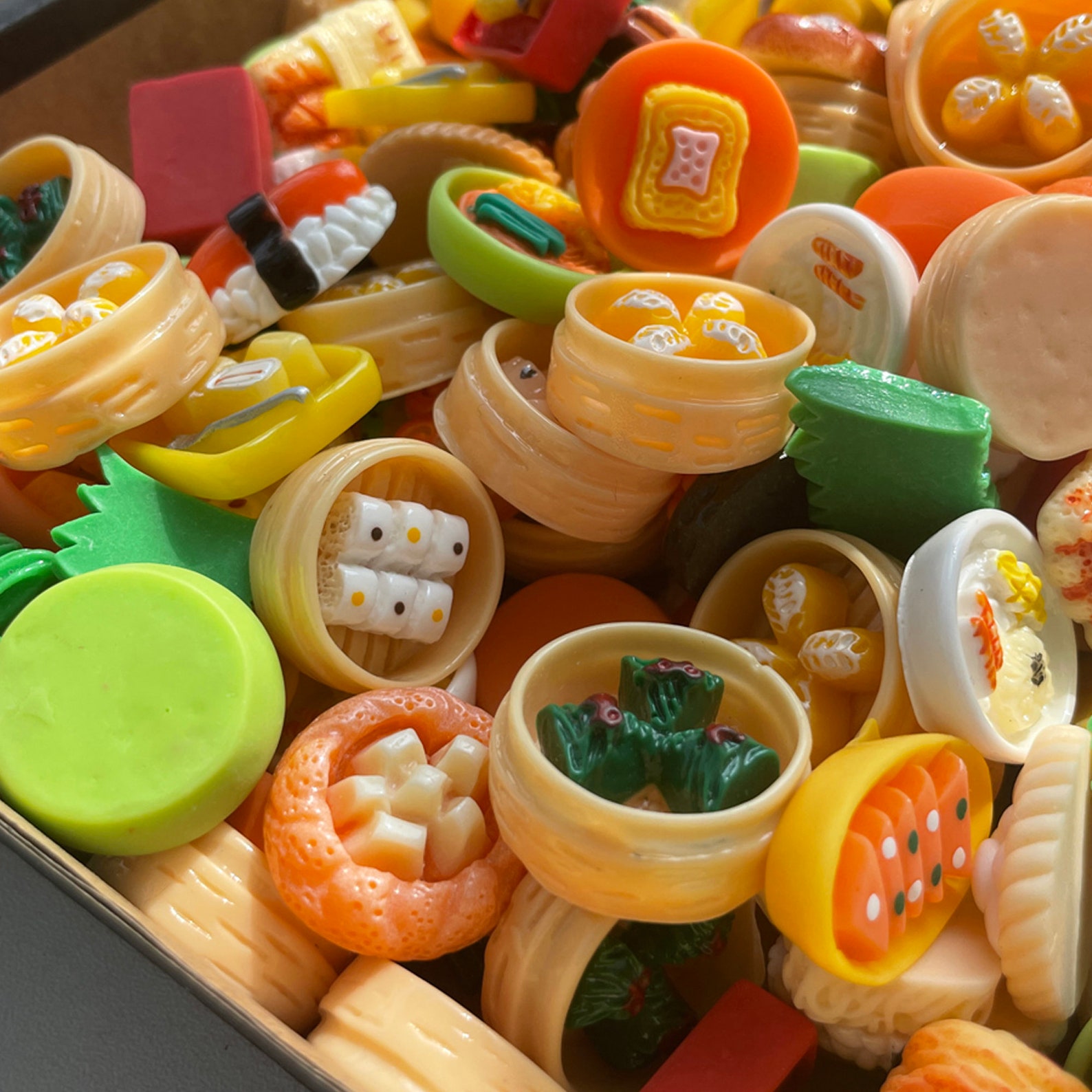 Mini Food Phone Case Pizza Sushi Bread Phone Case DIY - Etsy