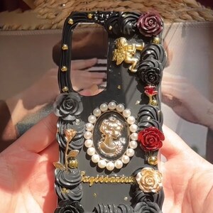 Baroque Style Lady Portrait Style Decoden Phone Case for All Brand ...