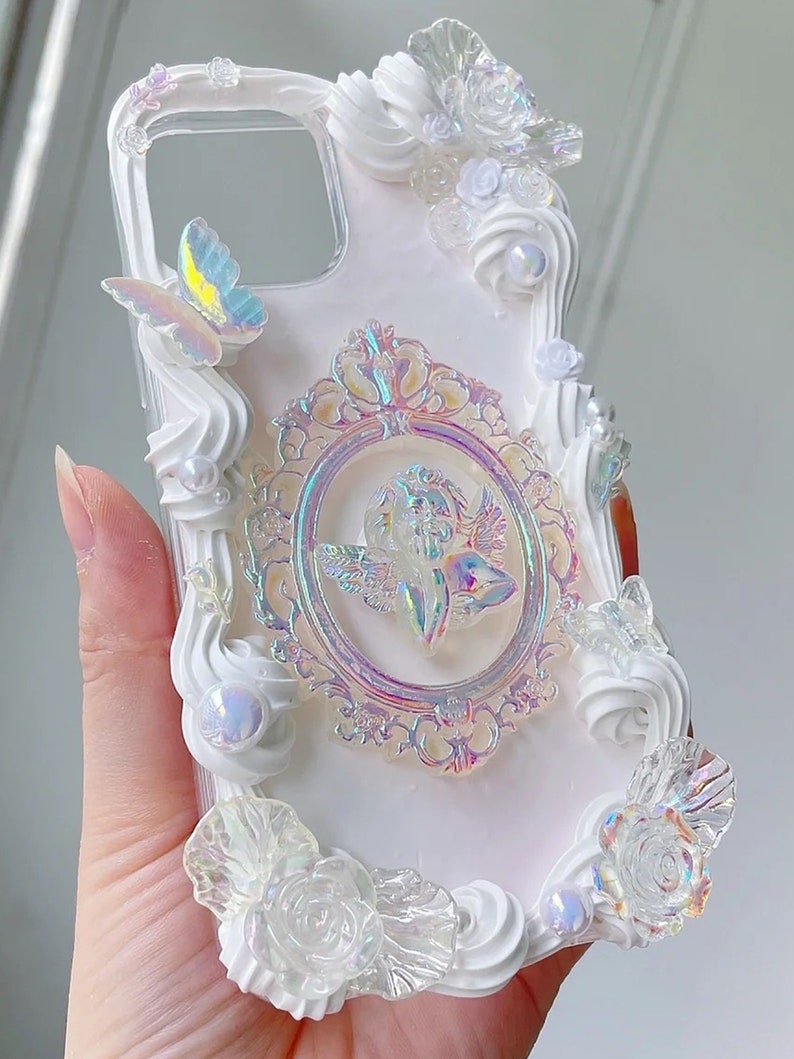 Aurora Baroque Style Aesthetic Decoden Phone Case for All - Etsy UK