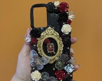 Industrial Style Royal Blue Butterfly Decoden Phone Case for - Etsy