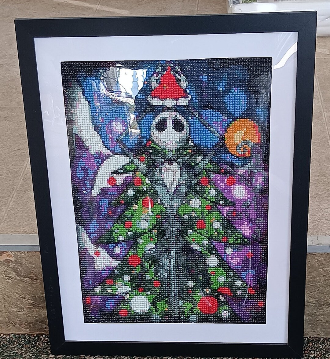 Nightmare Before Christmas Jack and Christmas Tree, Santa Claus Jack in ...