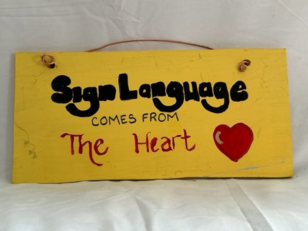 Sign Language Comes From the Heart, American Sign Language, Deafness ...