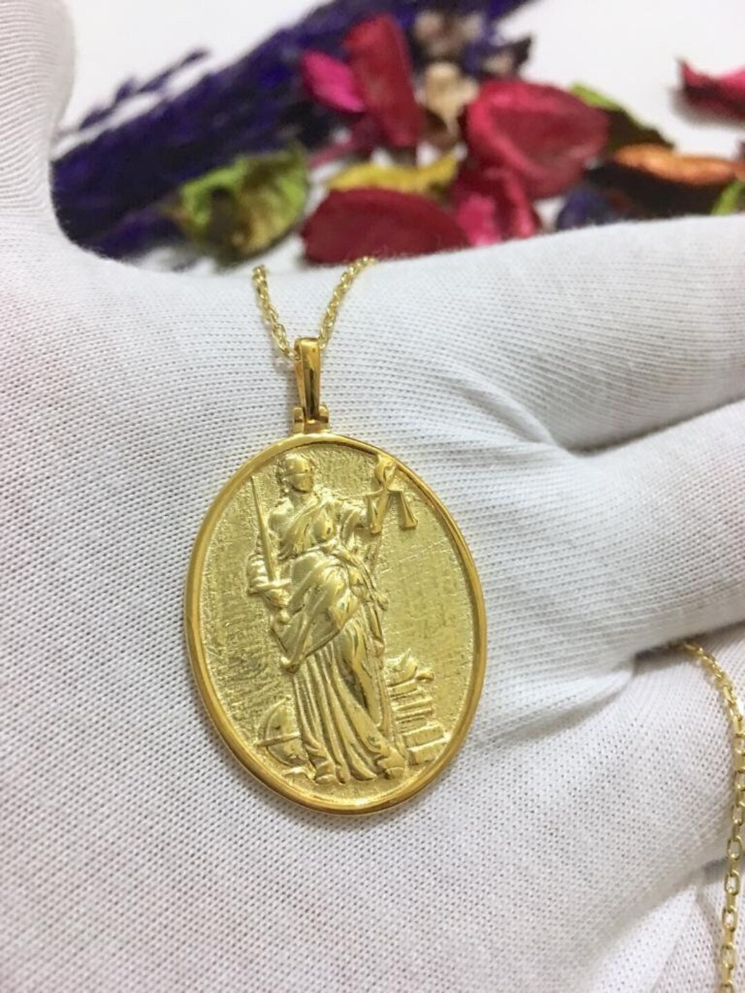 Scales of Justice Necklace,justice Necklace,justice Symbol Necklace ...