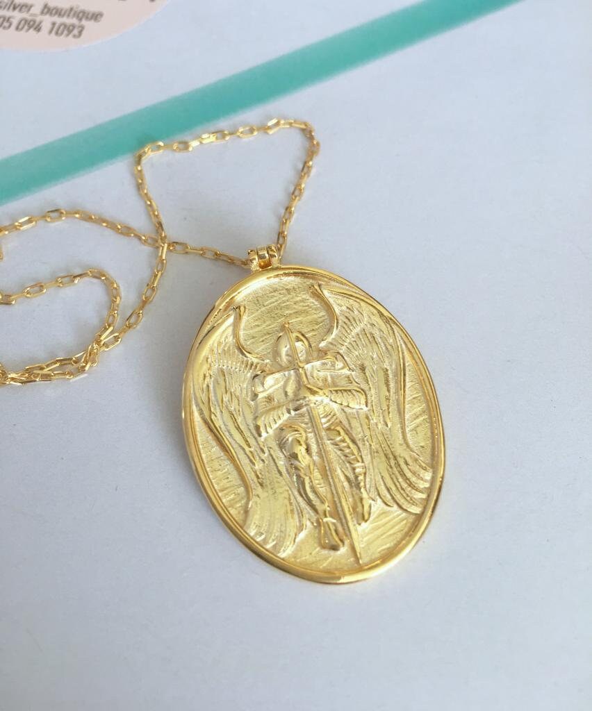 Archangel St. Michael Silver Locket St Michael Commander of - Etsy Canada