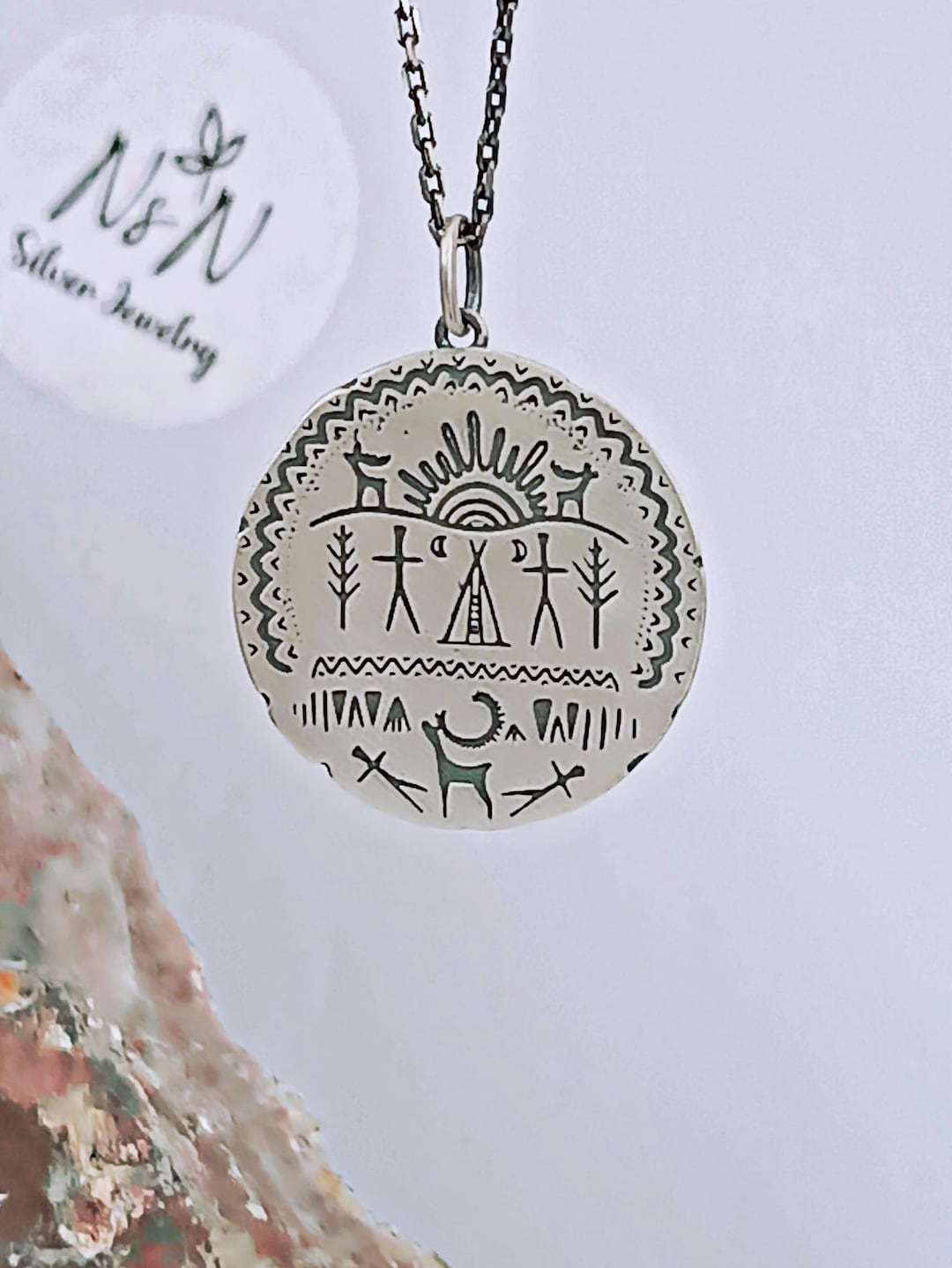Shaman Talisman-shaman Necklace-shaman Medallion-pagan Necklace ...