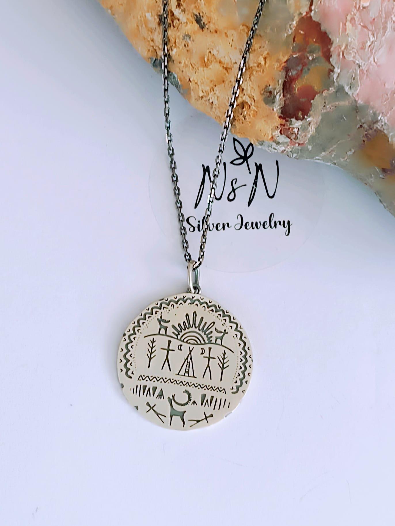 Shaman Talisman-shaman Necklace-shaman Medallion-pagan Necklace ...