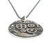 Sterling Silver Gear Necklace-mechanical Necklace-steampunk Jewelry-men ...