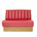 Modular Fluted Back Banquette Fitted Bench Booth Seating - Cafe ...