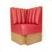Modular Fluted Back Banquette Fitted Bench Booth Seating - Cafe ...