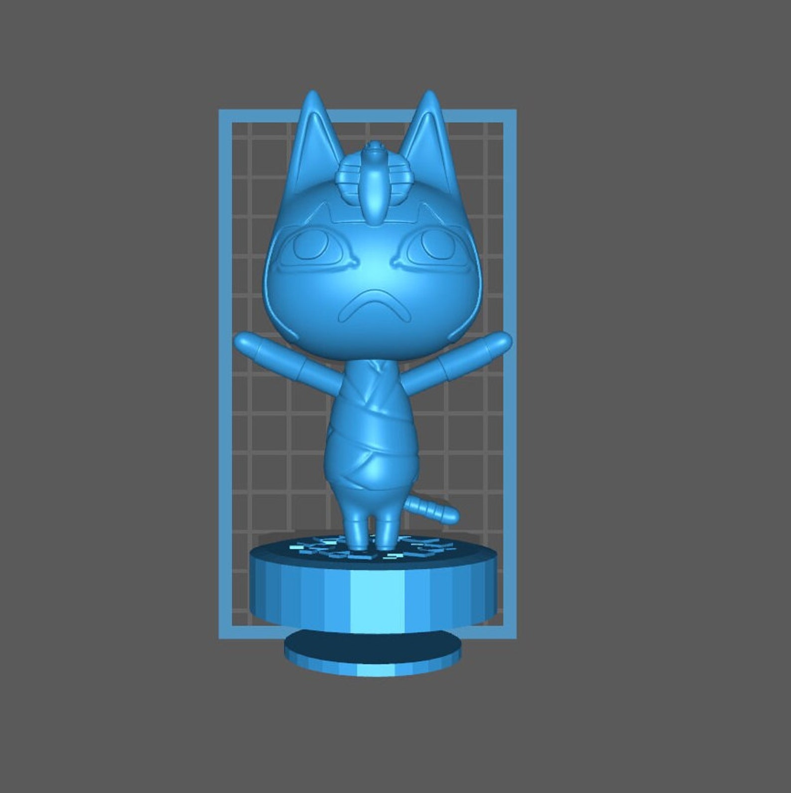 Ankha 3D STL File - Etsy