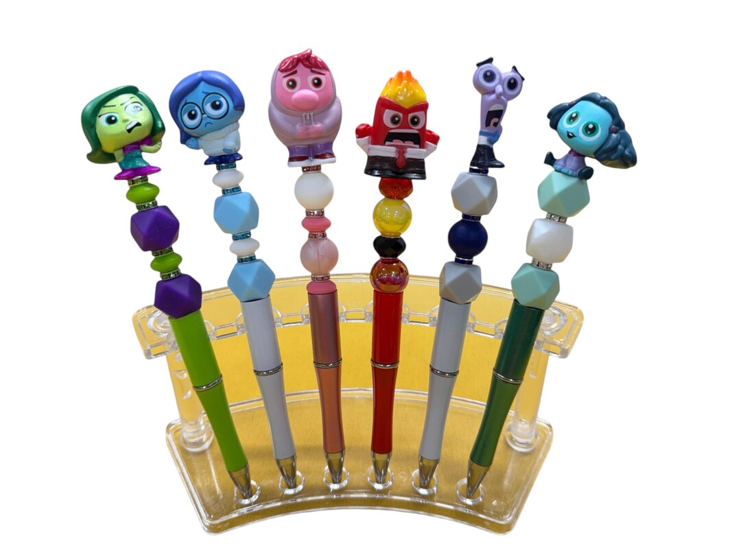 Beaded Pens With Emotions Inspired Characters - Etsy