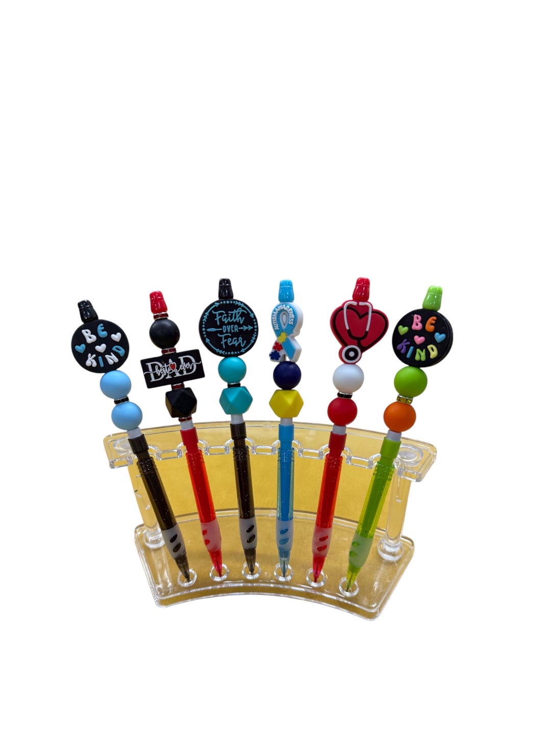 Custom Beaded Pencils With Your Choice of Special Character. - Etsy