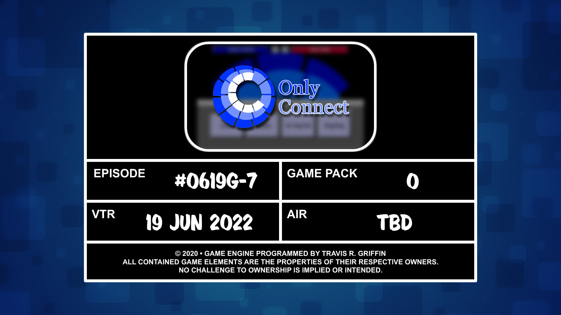 Only Connect Game Show Software - Etsy