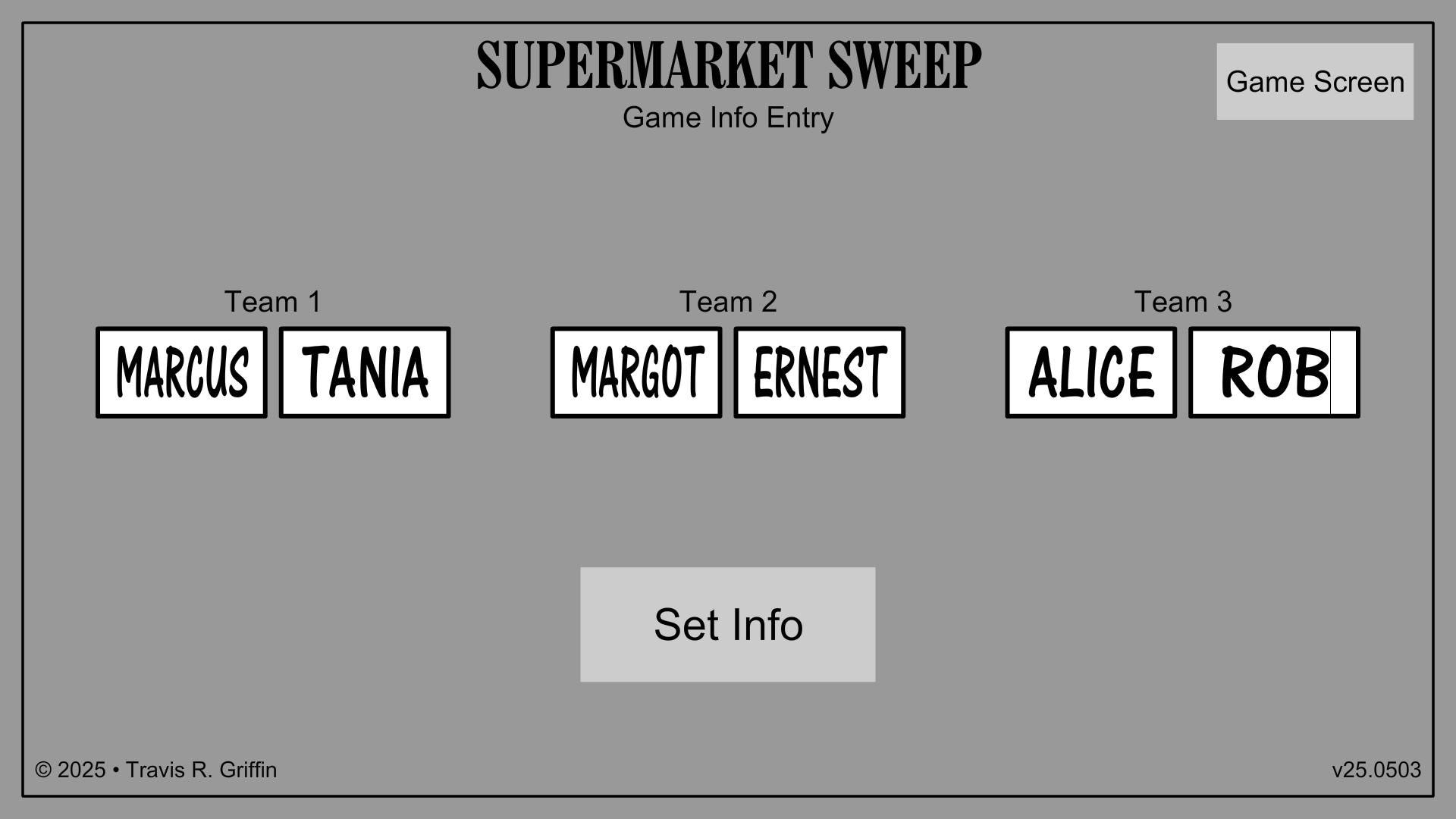 Supermarket Sweep - Game Show Utility Software - Etsy