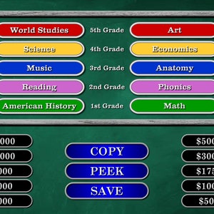 Are You Smarter Than A 5th Grader - Game Show Software - Etsy