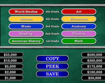 Are You Smarter Than A 5th Grader Powerpoint Template