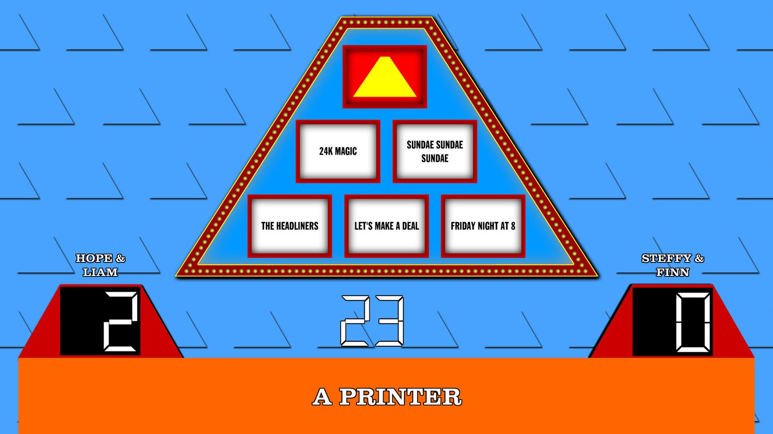 Pyramid Game Show Software - Etsy