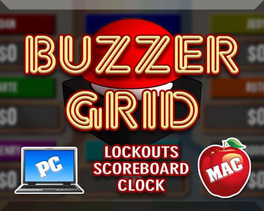 Buzzer Grid - General Lockout & Score Software - Etsy