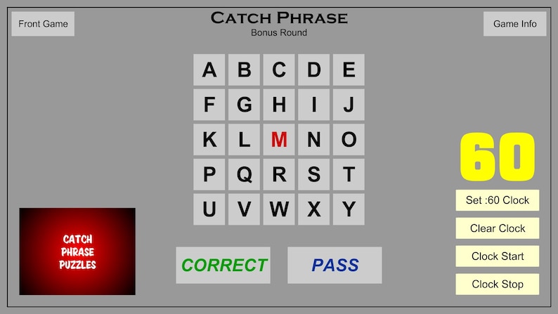 Catch Phrase - Game Show Software - Etsy