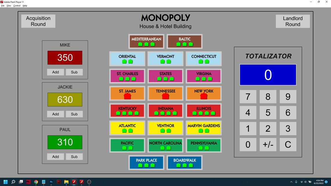 Monopoly Game Show Software - Etsy