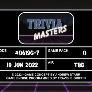 Trivia Masters - Game Show Software - Etsy