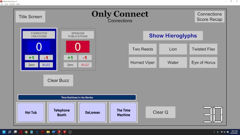 Only Connect - Game Show Software - Etsy