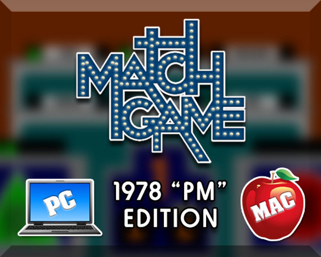 Match Game 7x - Game Show Software - Etsy