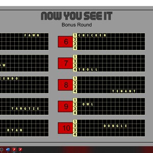 Now You See It Game Show Software - Etsy