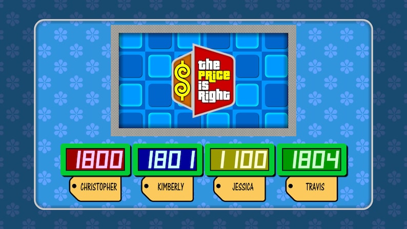 The Price is Right - Game Show Software - Etsy