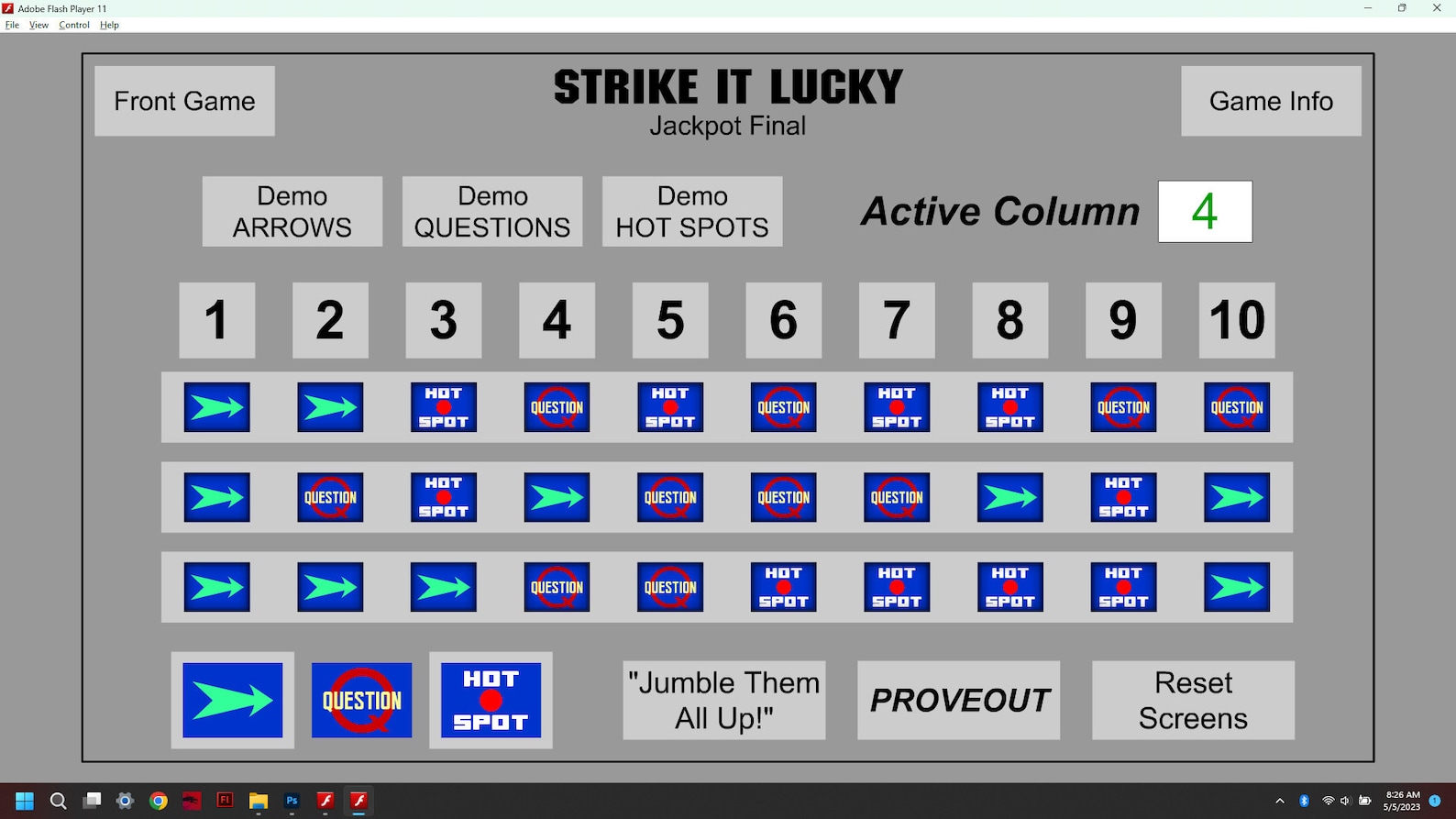 Strike It Lucky - Game Show Software - Etsy