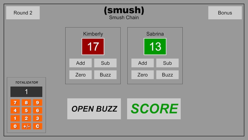 Smush Game Show Software - Etsy
