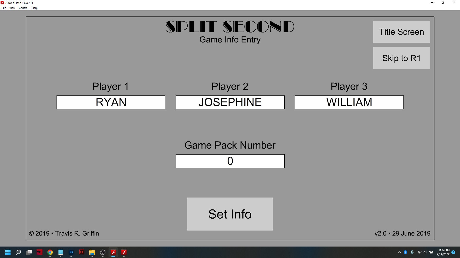 Split Second Game Show Software - Etsy