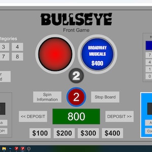 Bullseye - Game Show Software - Etsy
