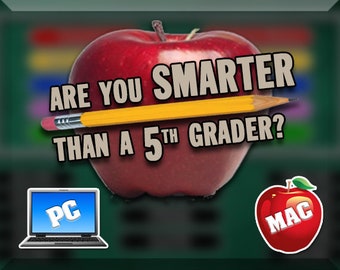 Are You Smarter Than a Third Grader? Game/quiz - Etsy
