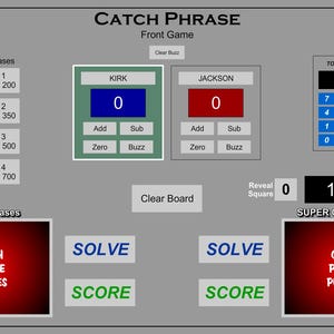 Catch Phrase - Game Show Software - Etsy