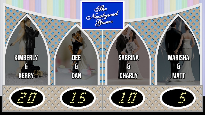 The Newlywed Game - Game Show Software - Etsy