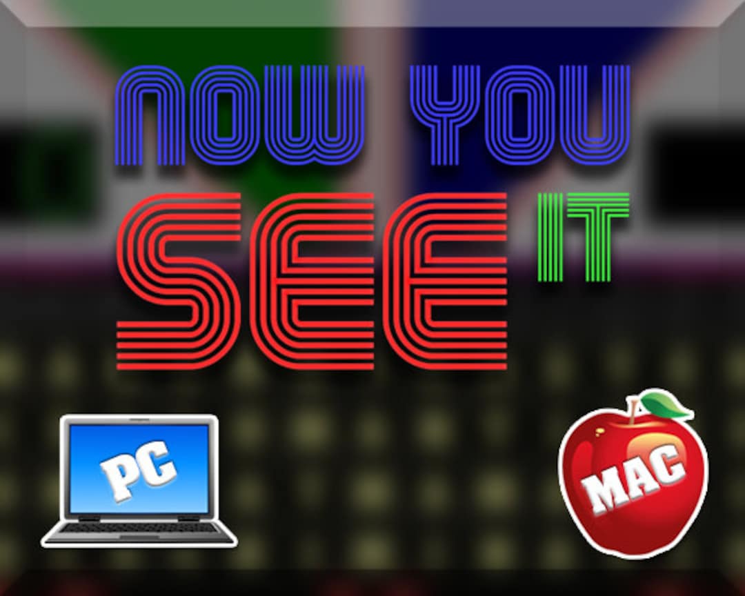 Now You See It - Game Show Software - Etsy
