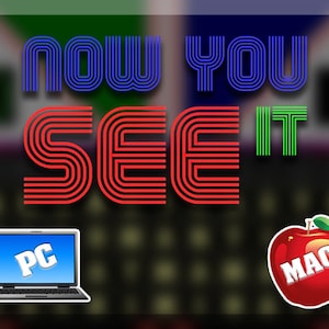 Now You See It - Game Show Software - Etsy
