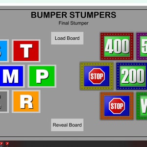 Bumper Stumpers - Game Show Software - Etsy