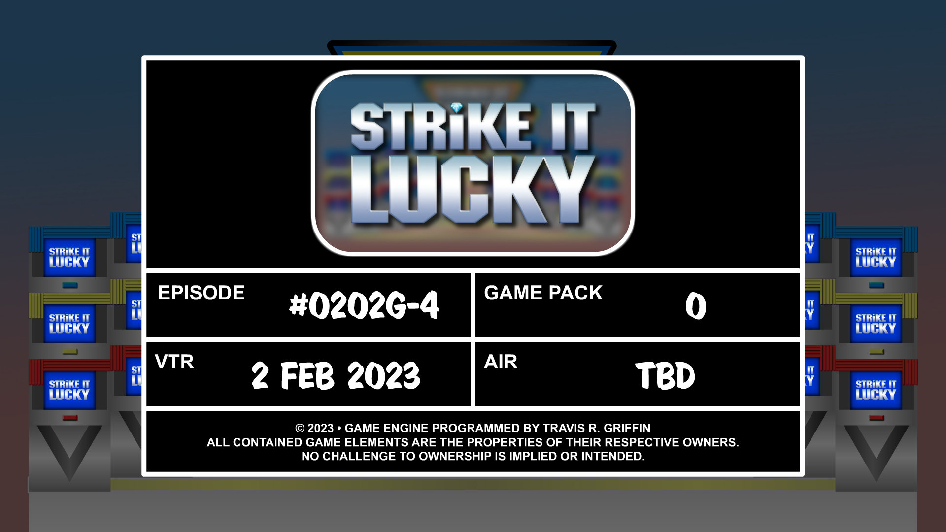 Strike It Lucky - Game Show Software - Etsy