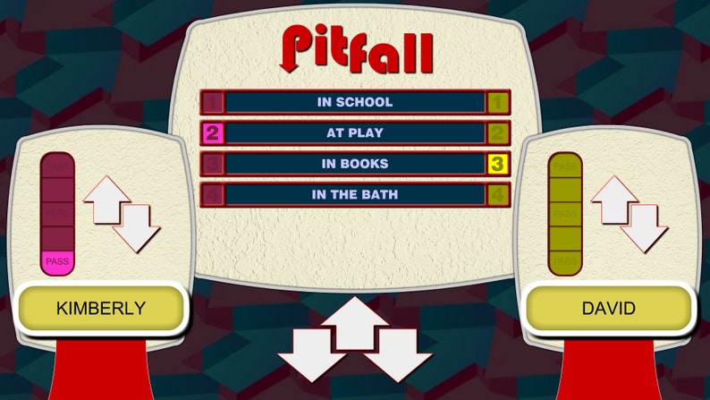 Pitfall - Game Show Software - Etsy