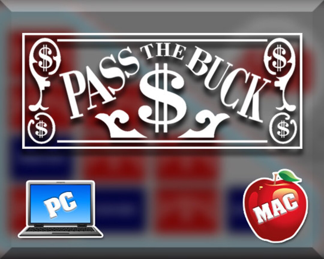 Pass the Buck - Game Show Software - Etsy