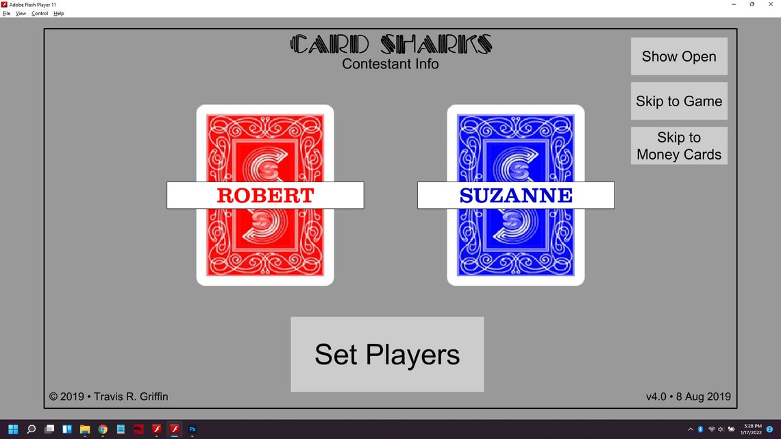 Card Sharks - Game Show Software - Etsy