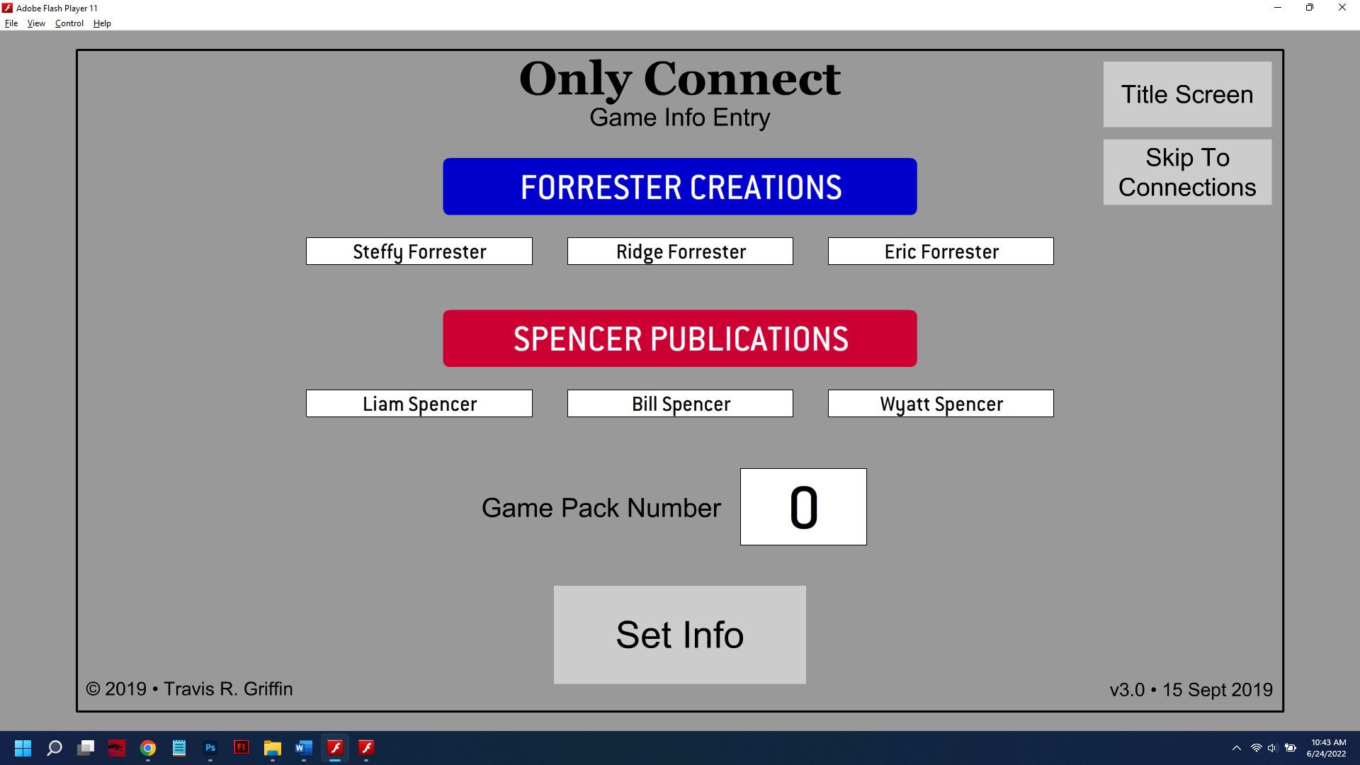 Only Connect Game Show Software - Etsy