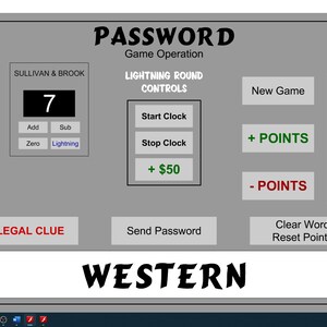 Password Game Show Software - Etsy