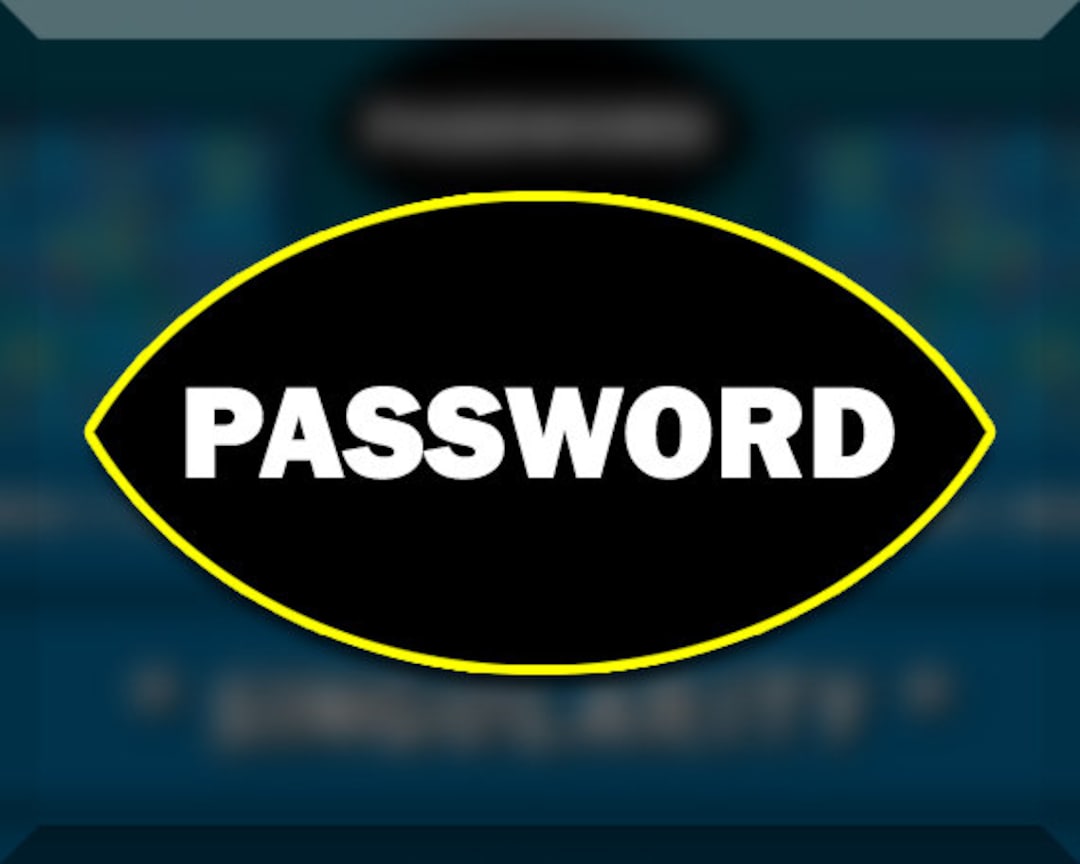 Password Game Show Software - Etsy
